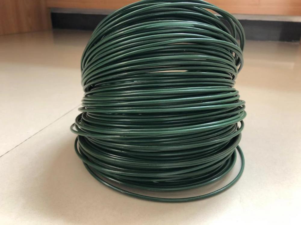 China Dark Green PVC Coted Iron Wire manufacturers and suppliers | Fuhai